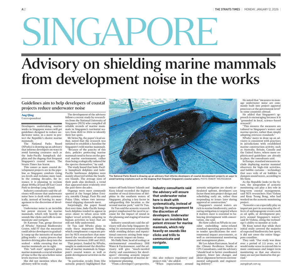 Acoustic Monitoring to Support Efforts to Shield Marine Mammals from ...